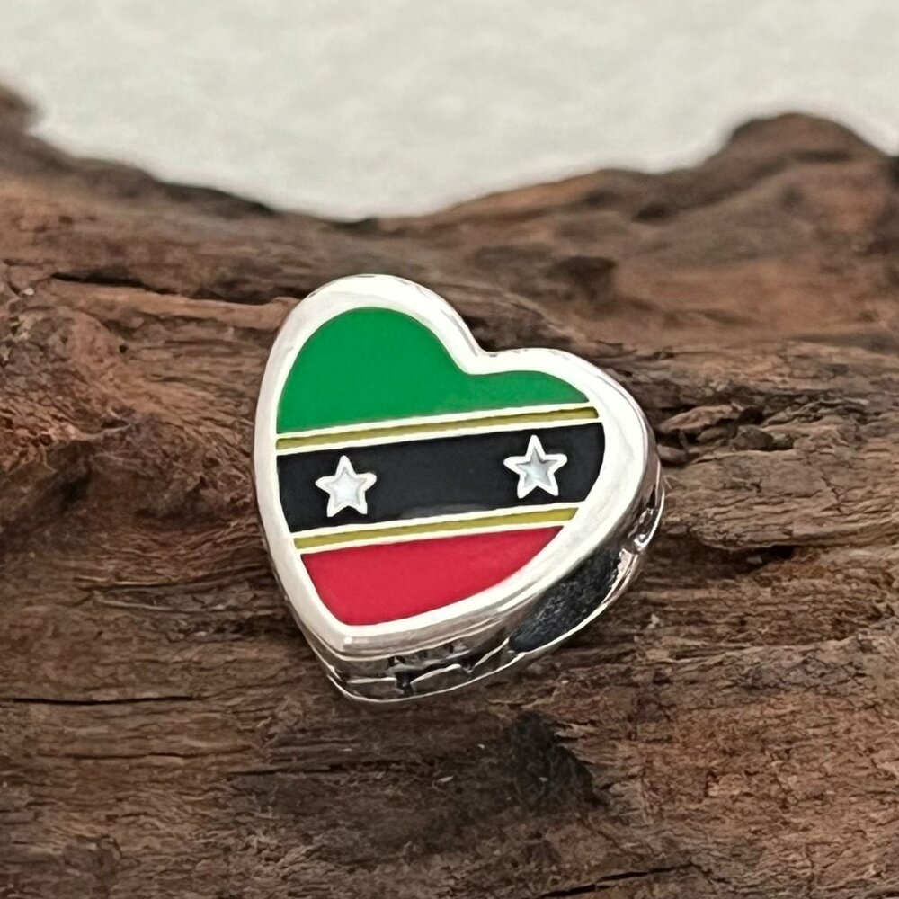 Pandora St.Kitts & Nevis Flag Saint Kitts And Nevis H… - Gem